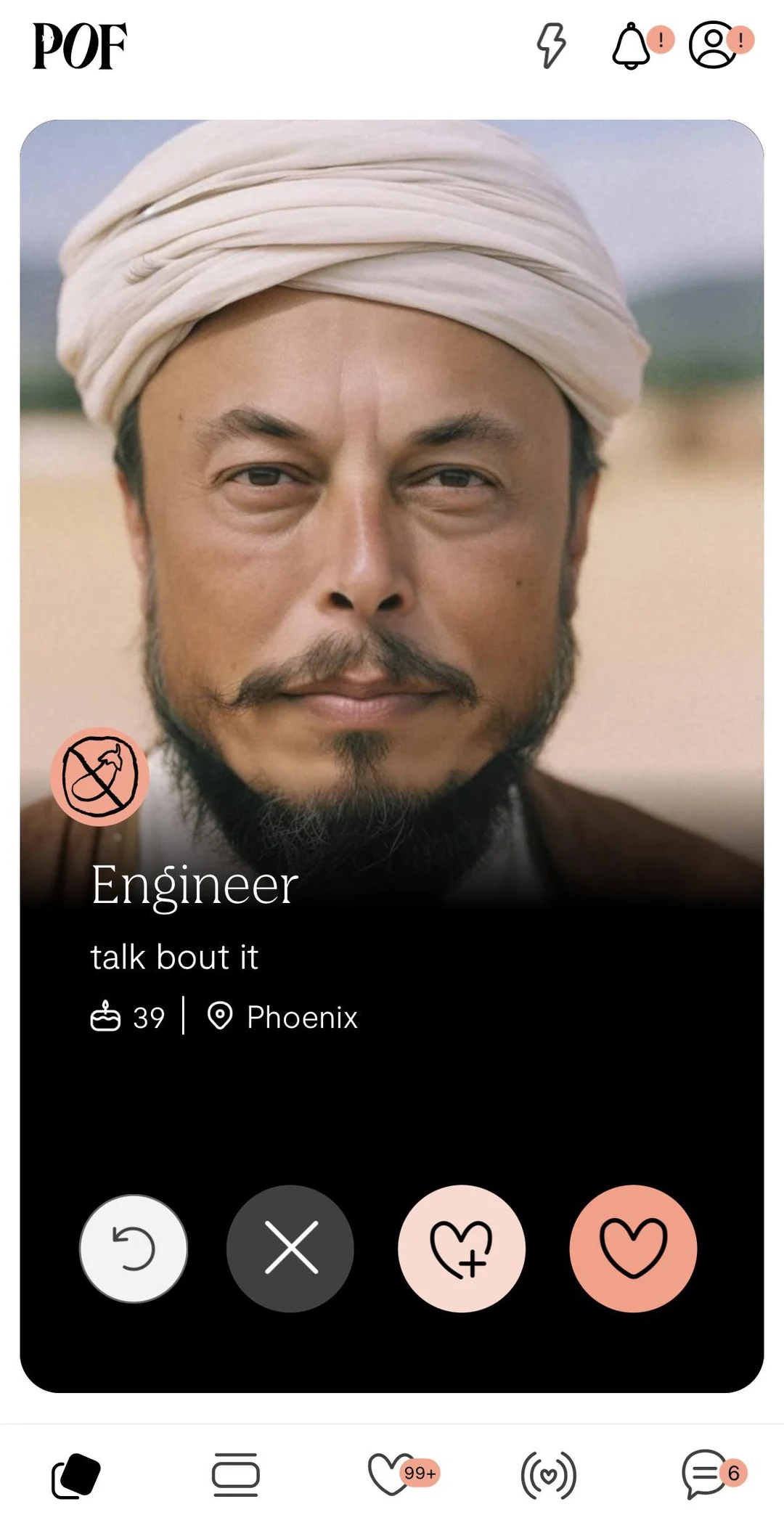 Elon Musk, but make him Middle Eastern… | Scrolller