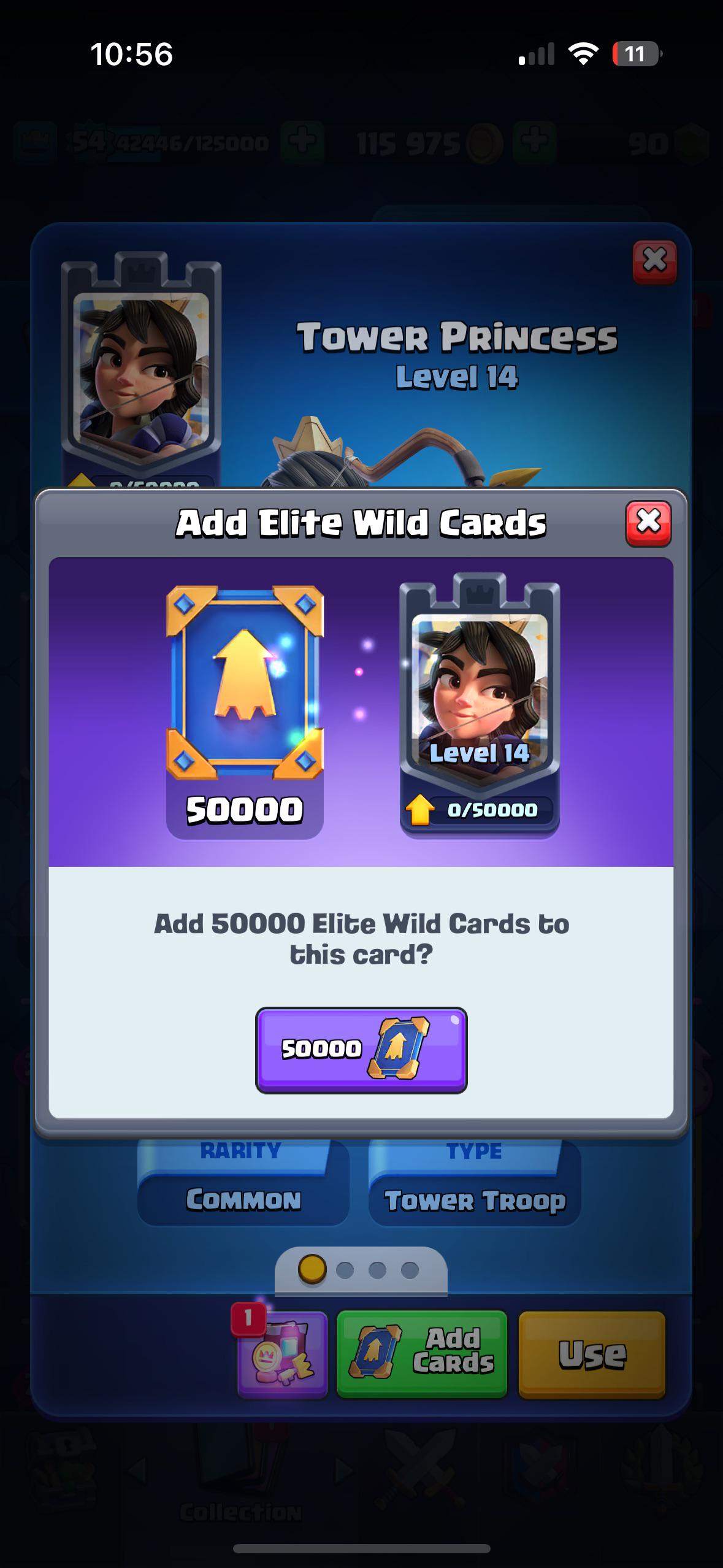 With all the new tower troops out is it even worth using the 50k elite wild cards given on ...