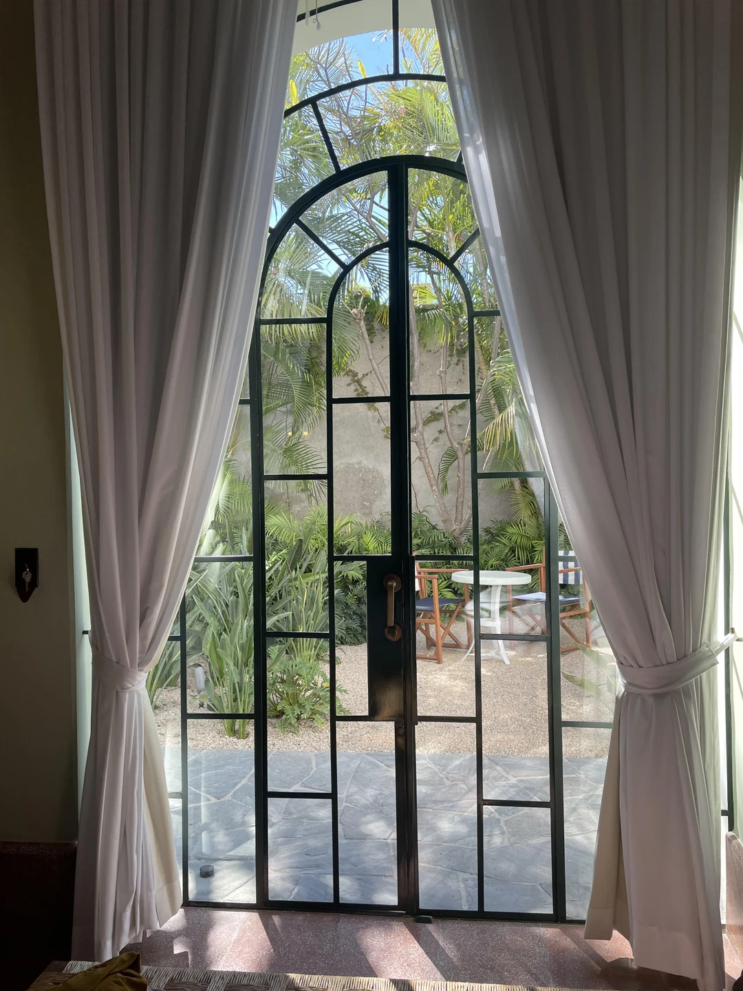 Looking out my hotel door in La Paz, MX | Scrolller