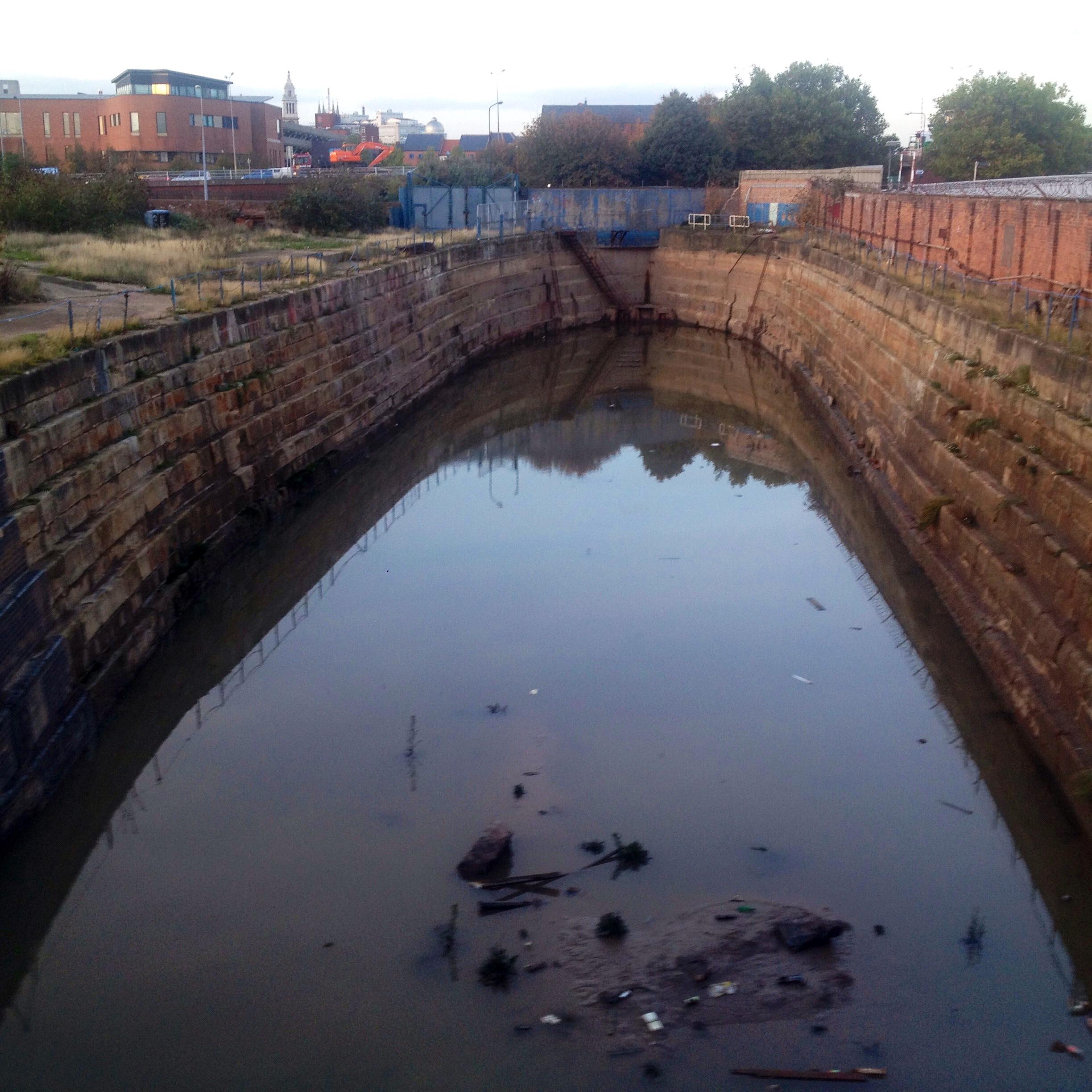 Abandoned Dry Dock, Hull, UK. | Scrolller