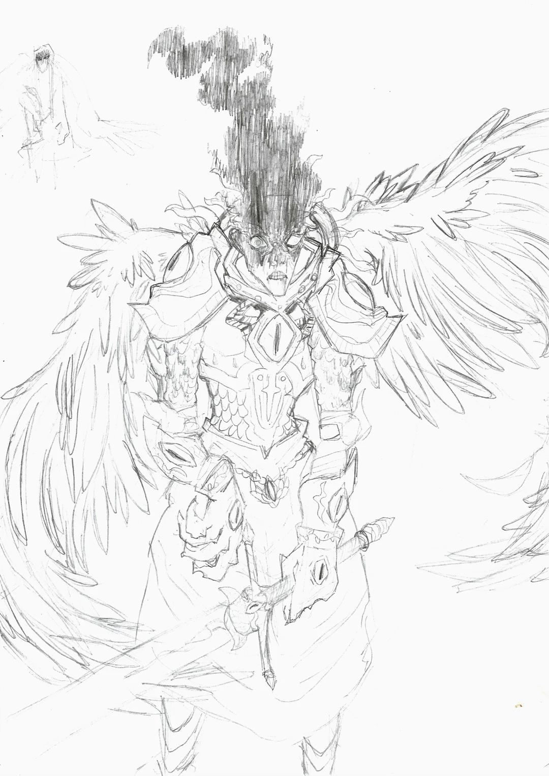 Sanguinius going berserk WIP | Scrolller