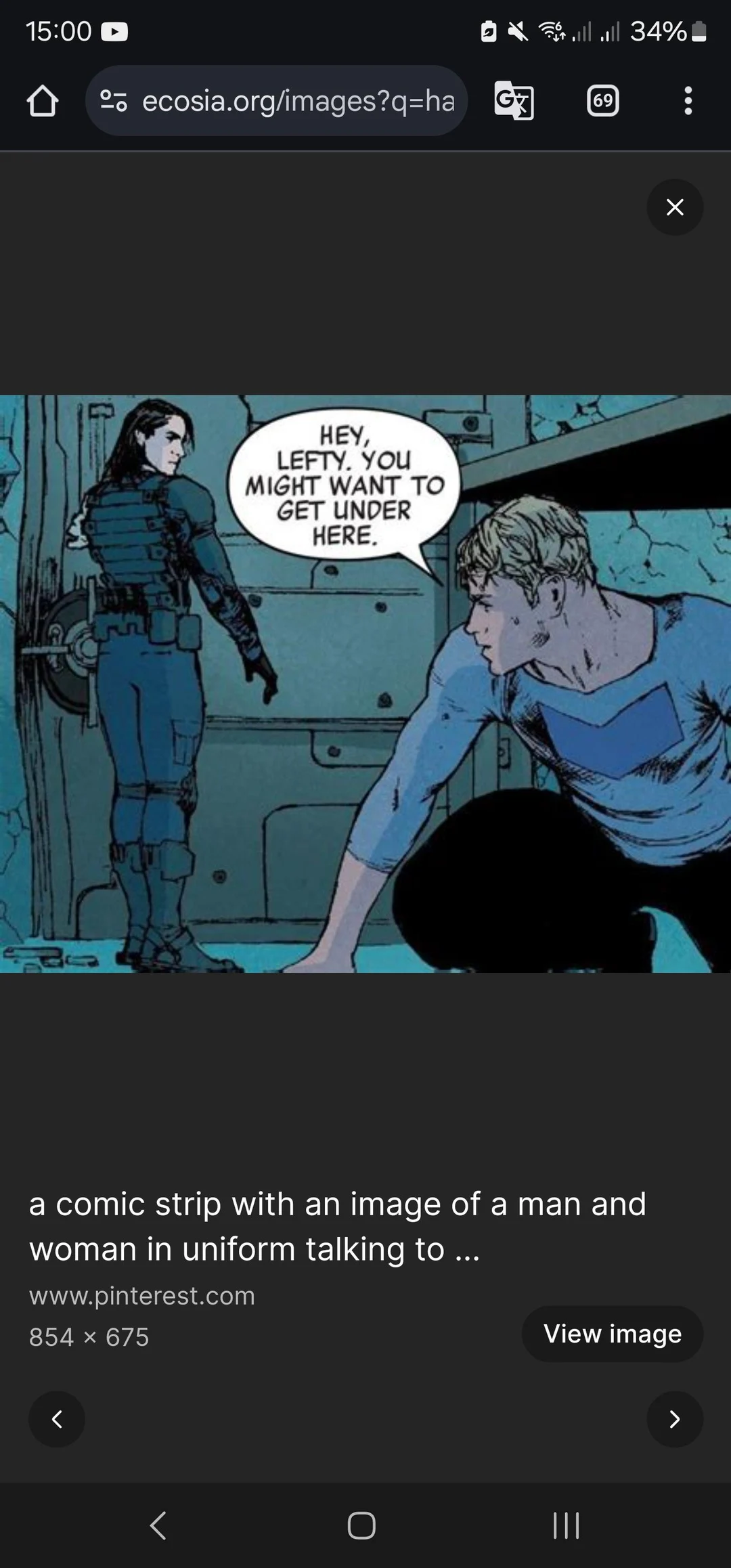 The tag for this photo did Bucky so dirty. | Scrolller