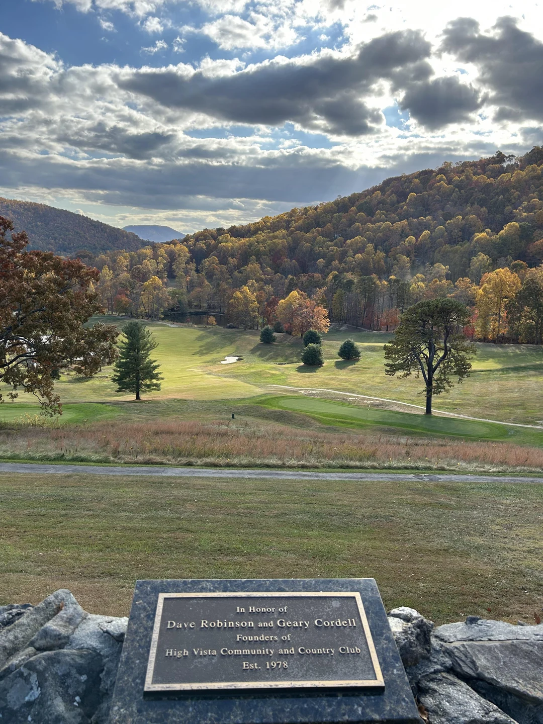 Fall golf in the NC mountains | Scrolller