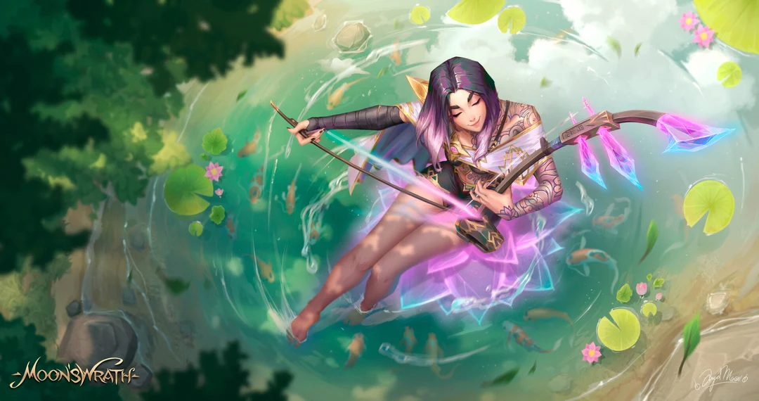 Koi Pond by Angel Moonlight | Scrolller