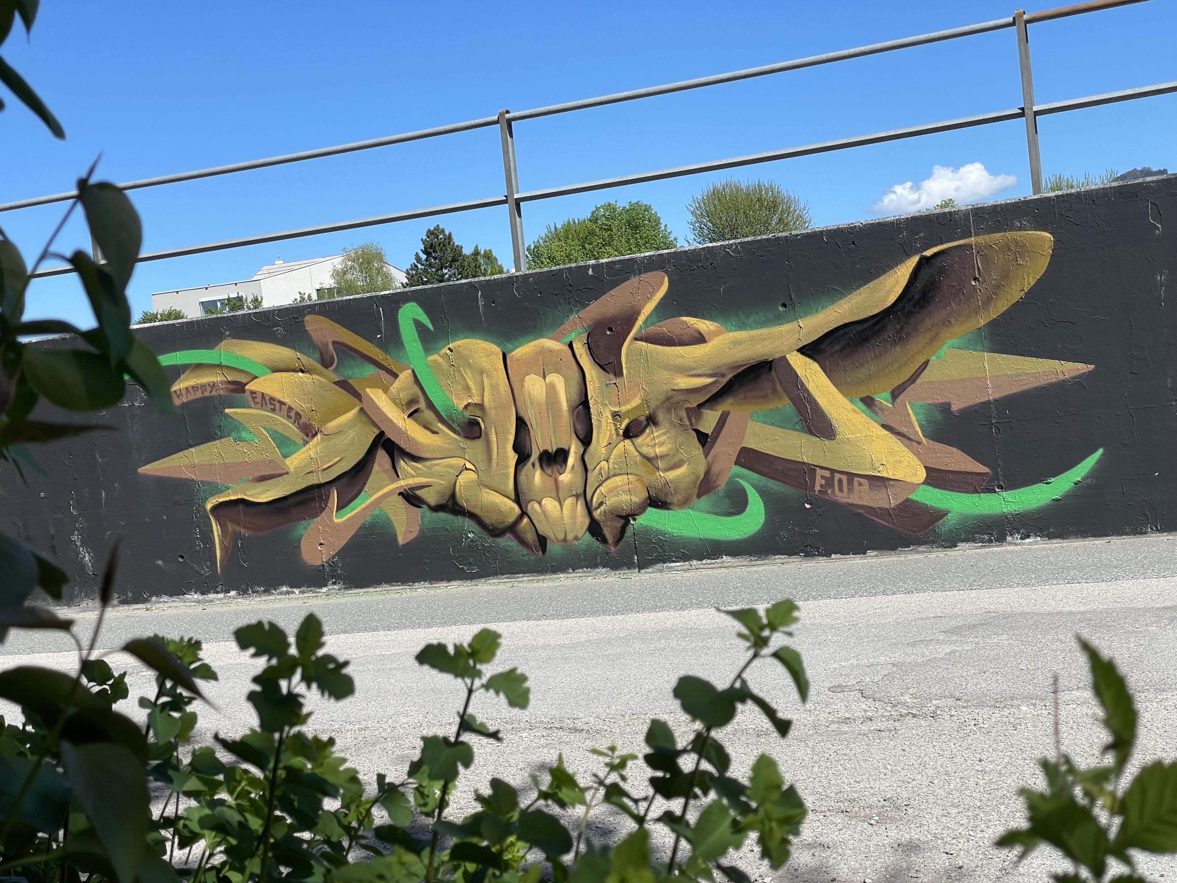 Easterbunny, Mizu, Graffiti, 2025 | Scrolller