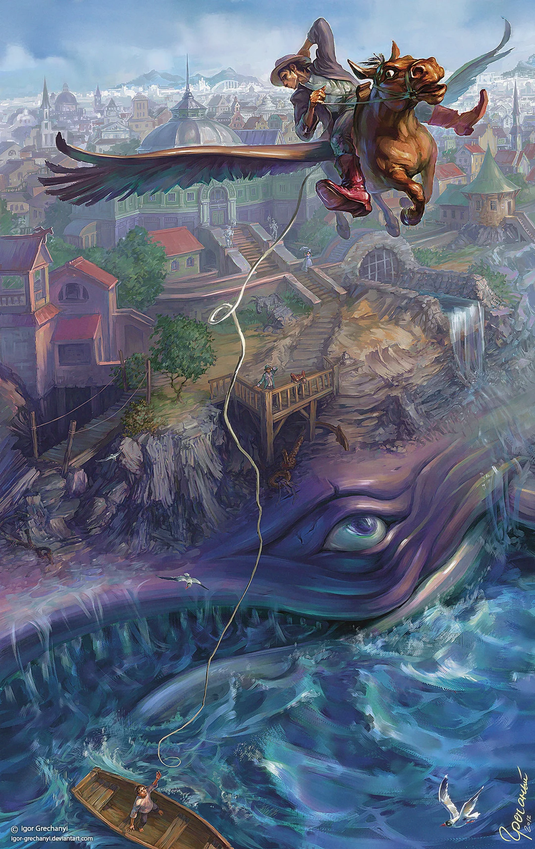 Chudo-Yudo (The Fish - Island) by Igor Grechanyi | Scrolller