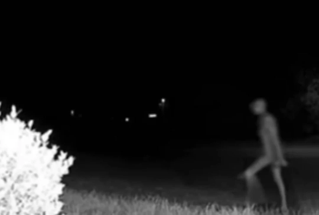 Parents caught “figure” on security camera | Scrolller