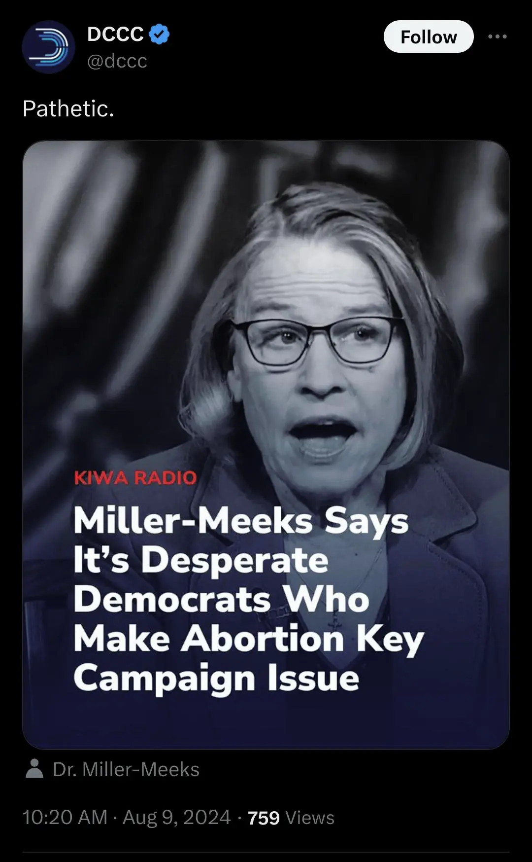 Abortion IS a key campaign issue | Scrolller