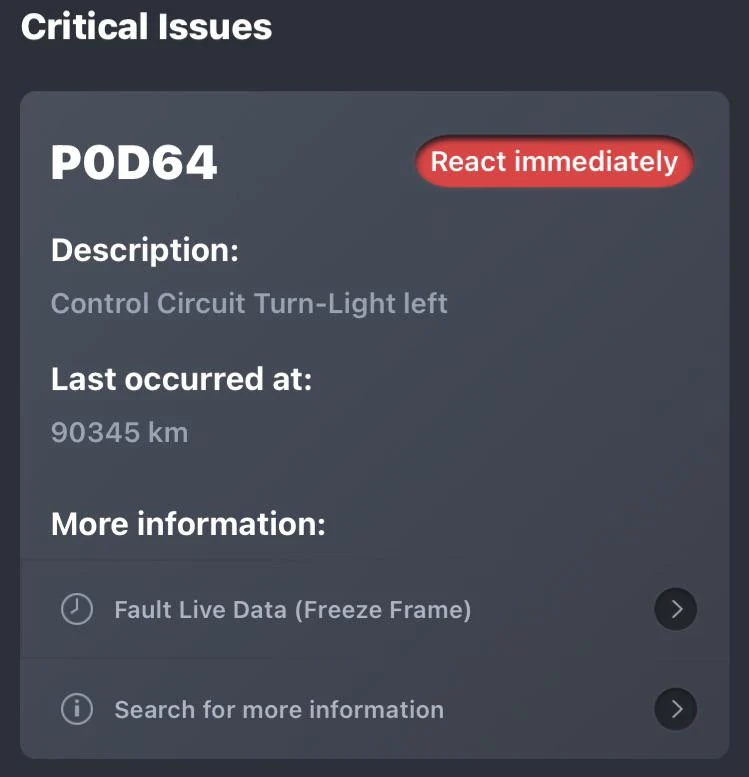 Does anyone have an idea what this fault code is? I’ve tried researching on google and nothing ...