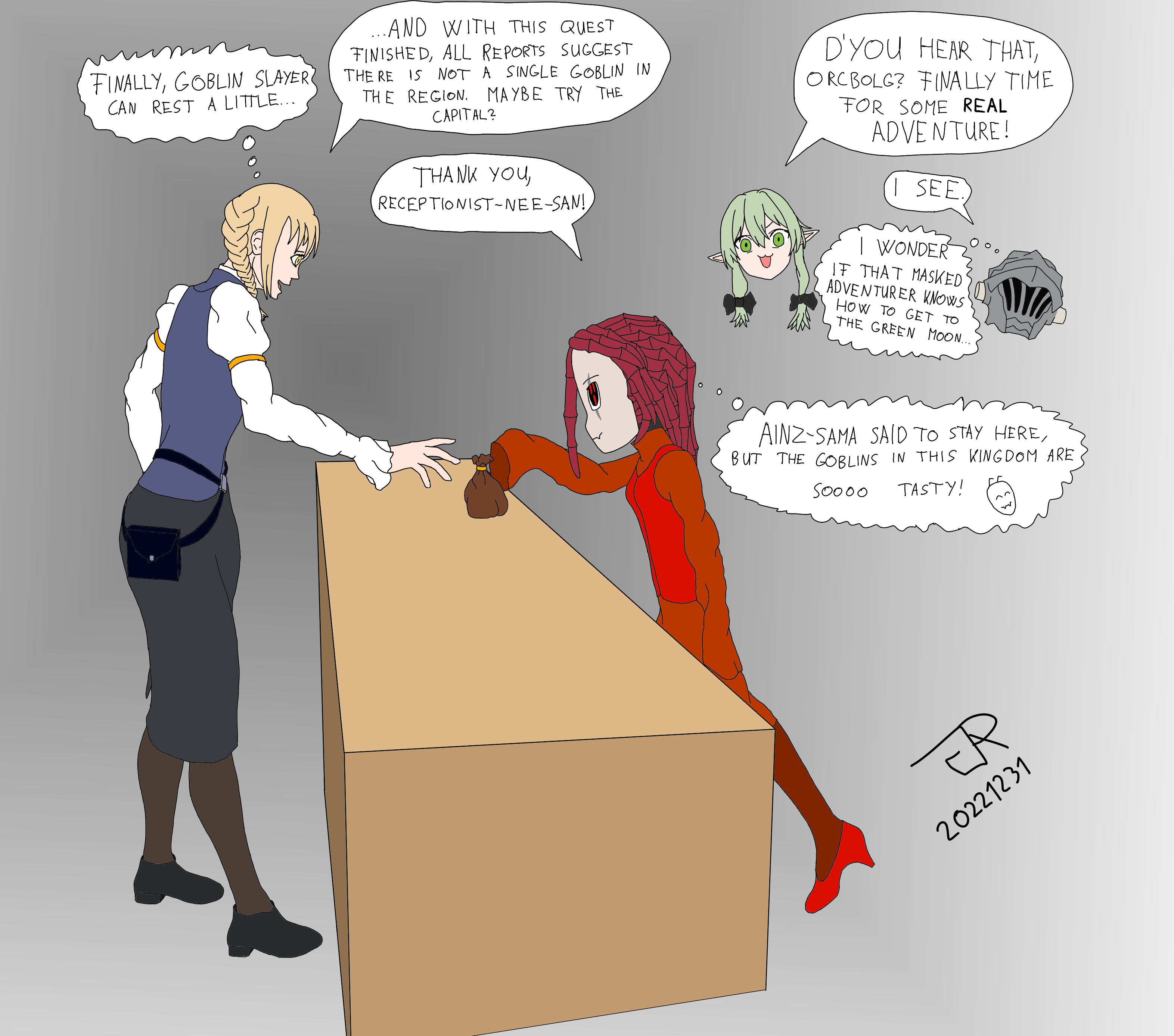 Entoma-chan's gluttony finally pays off in this crossover | Scrolller