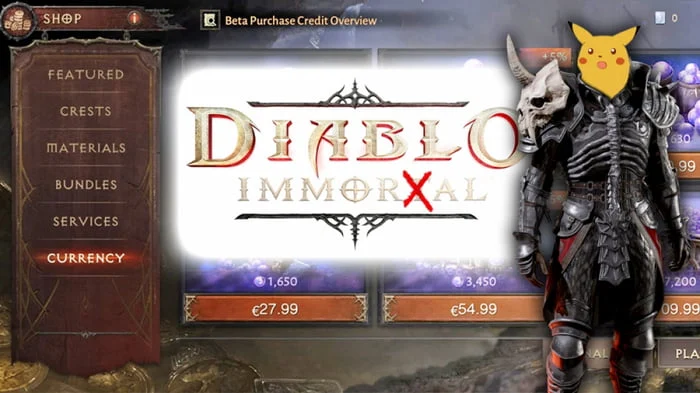 Blizzard Diablo Immoral pikachu face | Scrolller