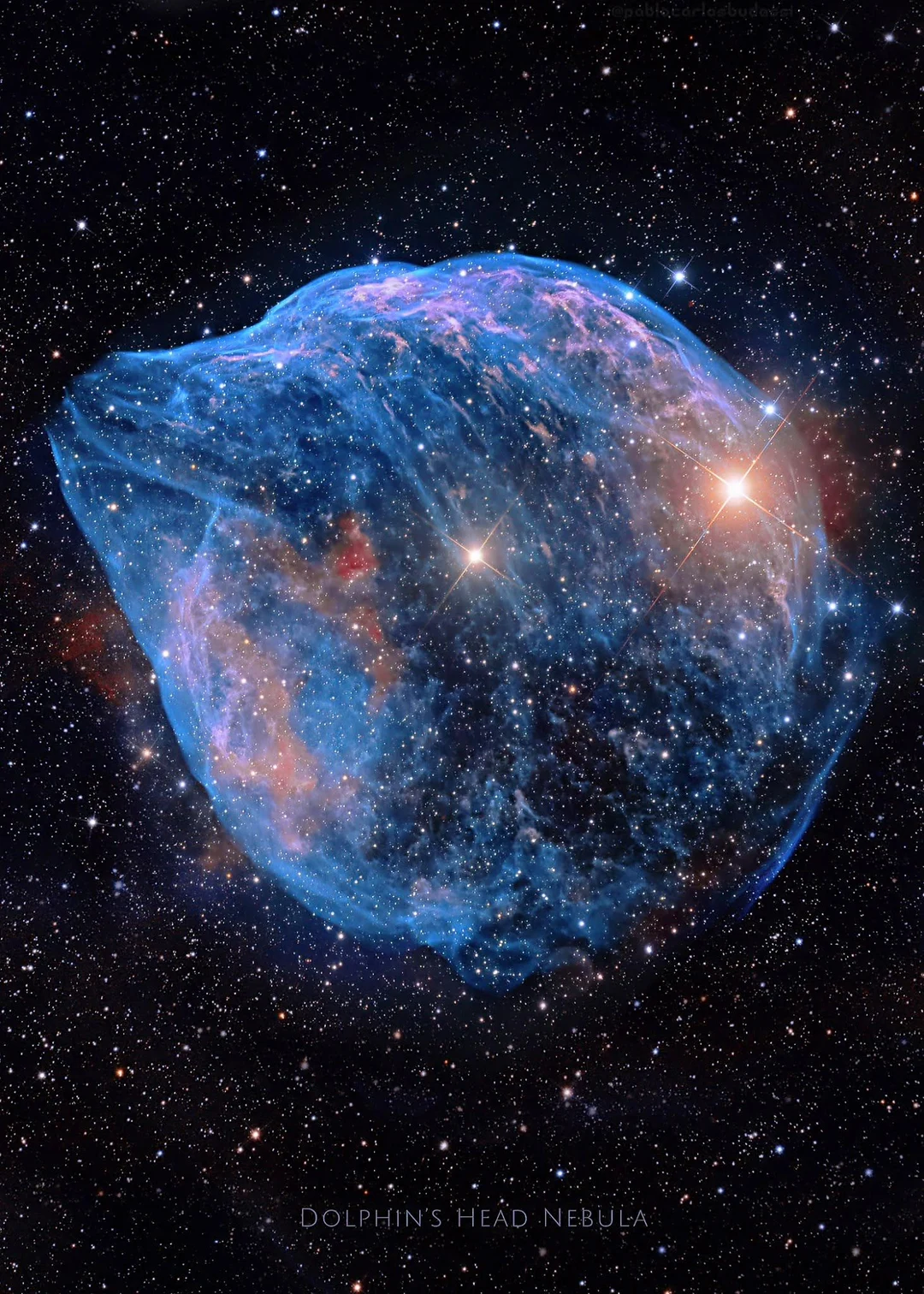 Dolphin head nebula (part 1) | Scrolller