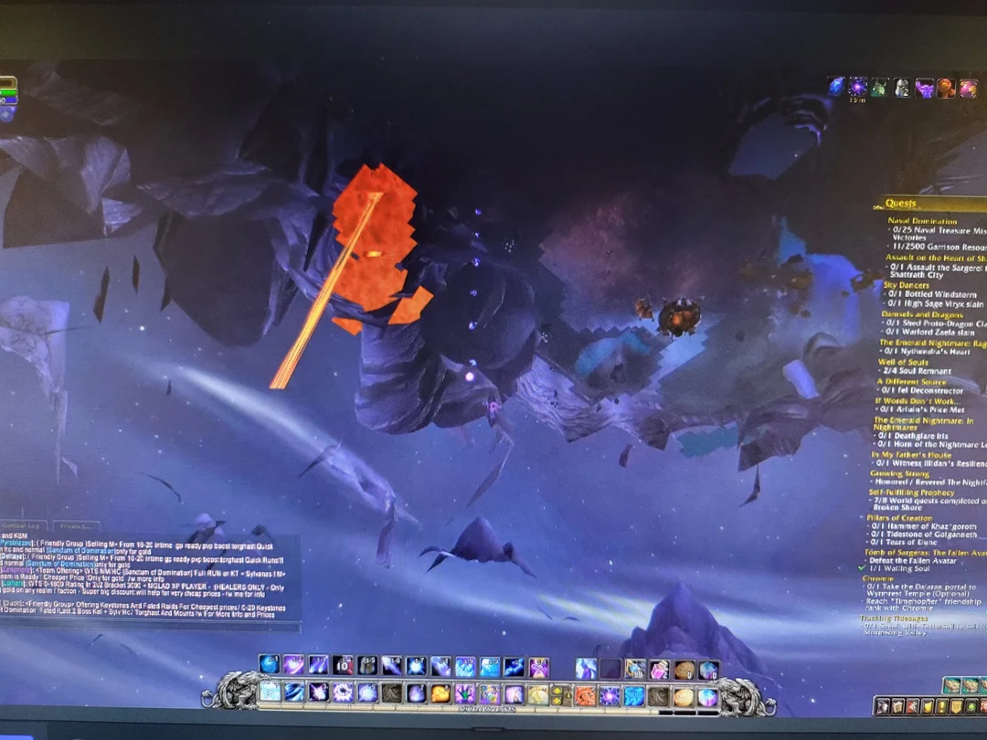 Fell through Garrison Mine entrance - Stuck Character Service fails to work. It's been fun ...