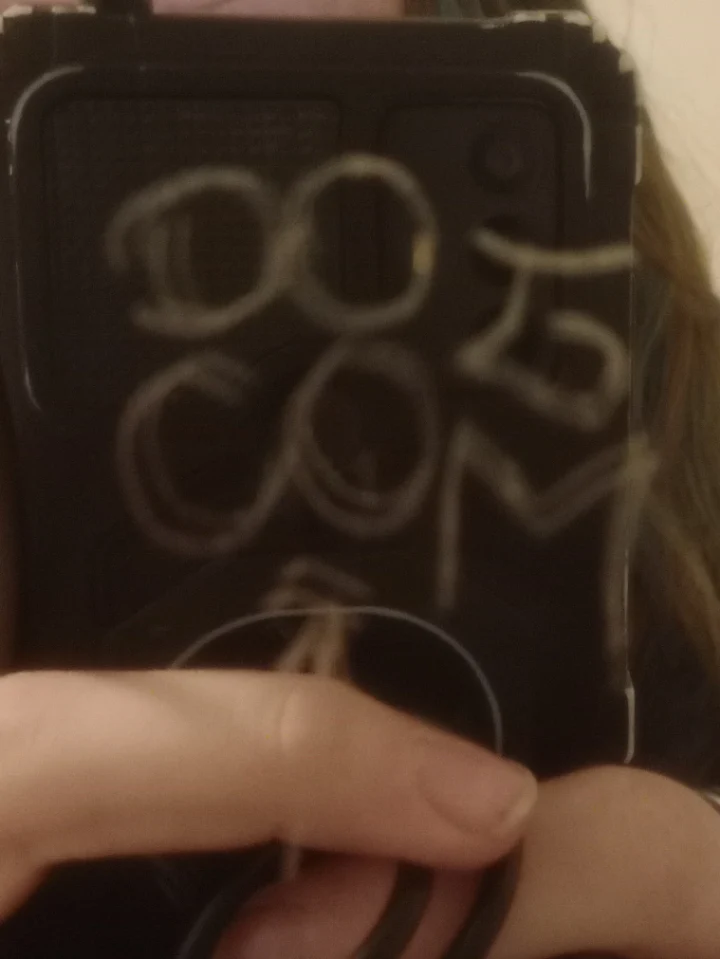 DOTCOM tagged my workplace bathroom recently | Scrolller