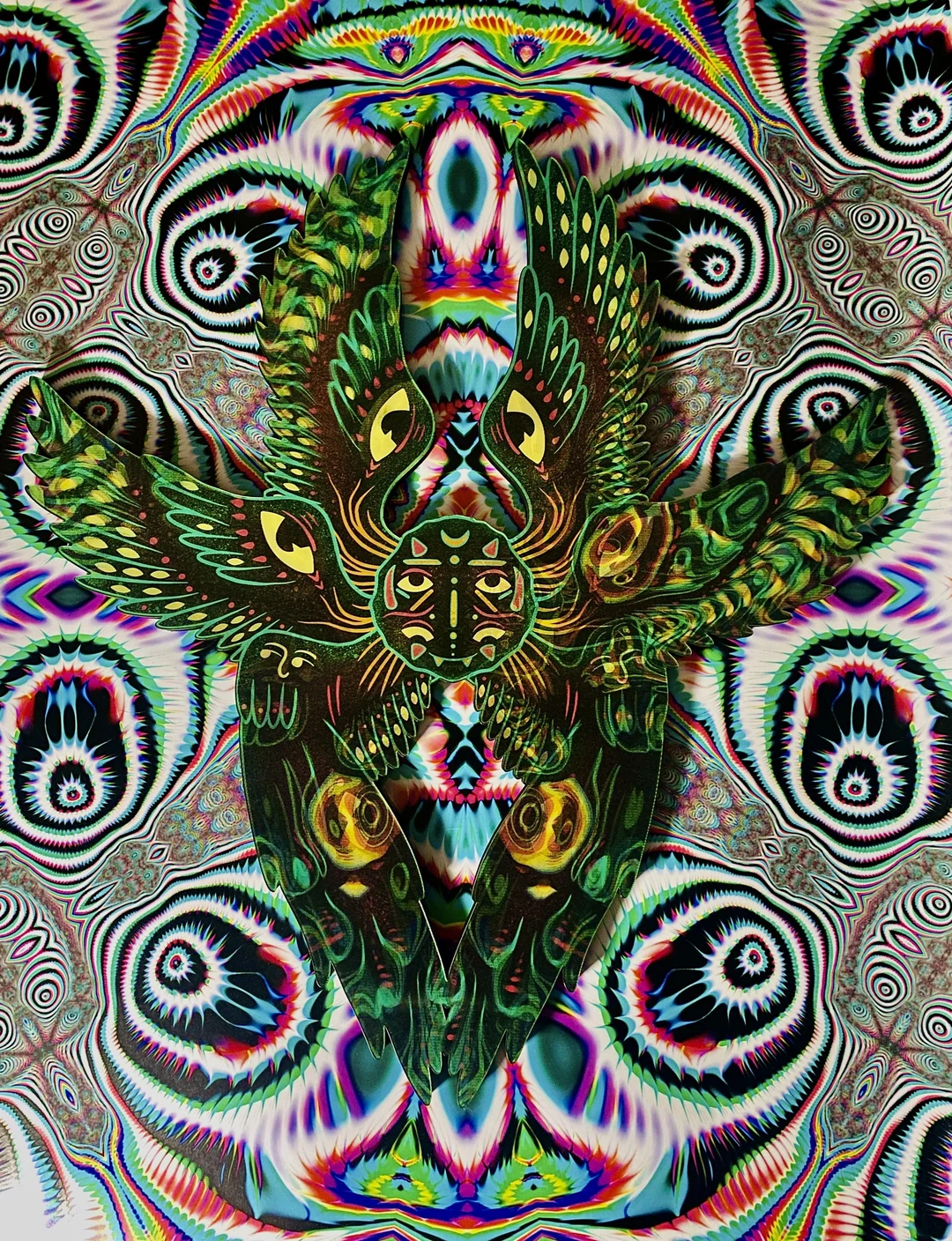 Trippy angel, Olivka, Lenticular print, 2024 | Scrolller