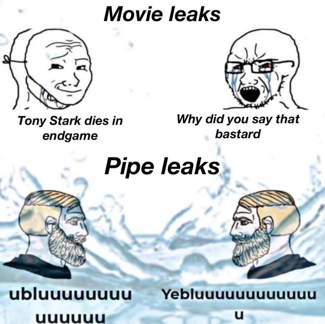 Pipe leaks | Scrolller