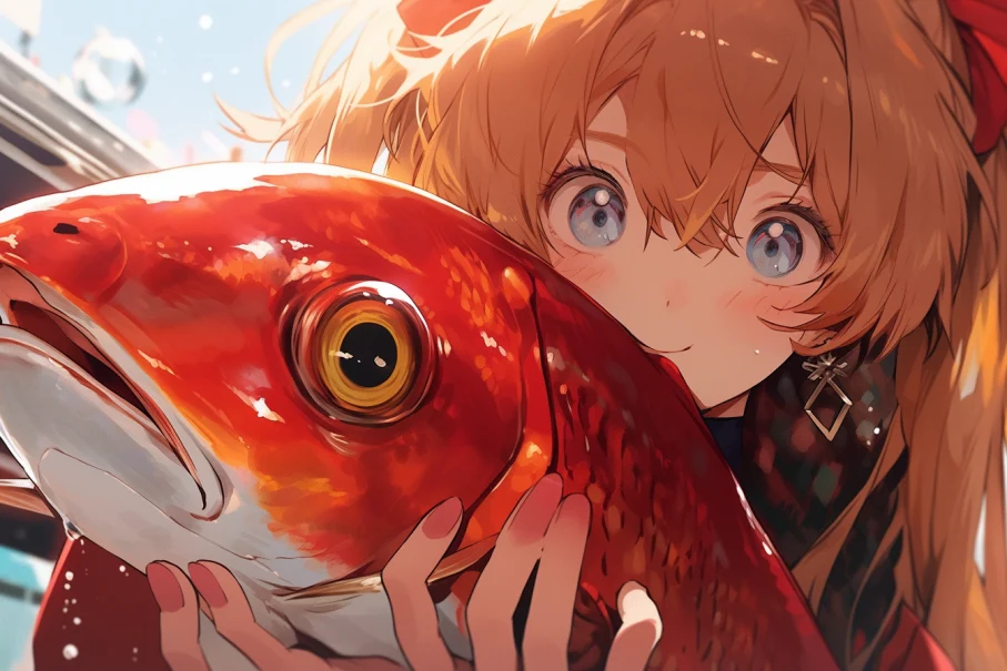 Look who went fishing! | Scrolller