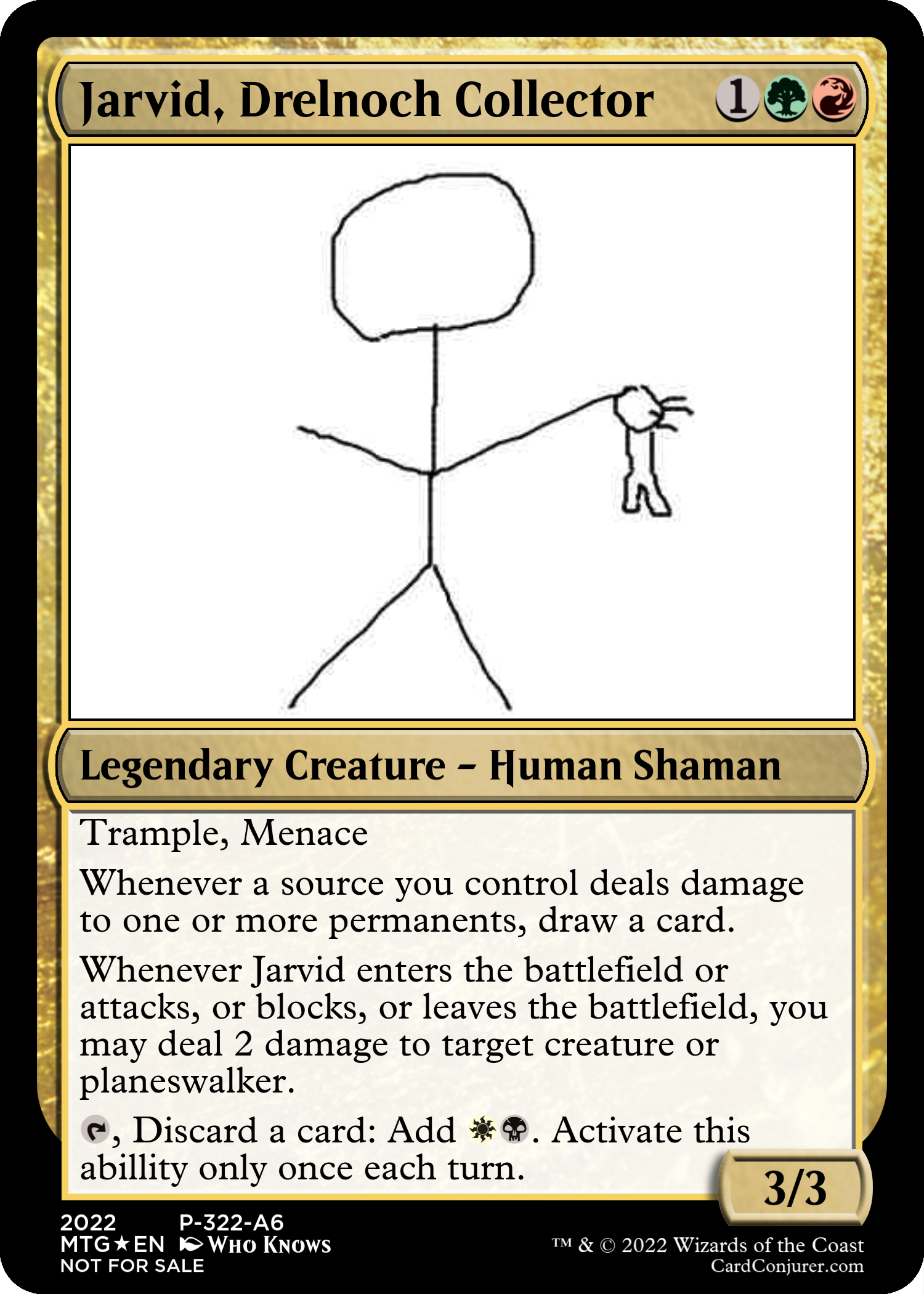 New Commander just leaked. Seems like it's not very good | Scrolller