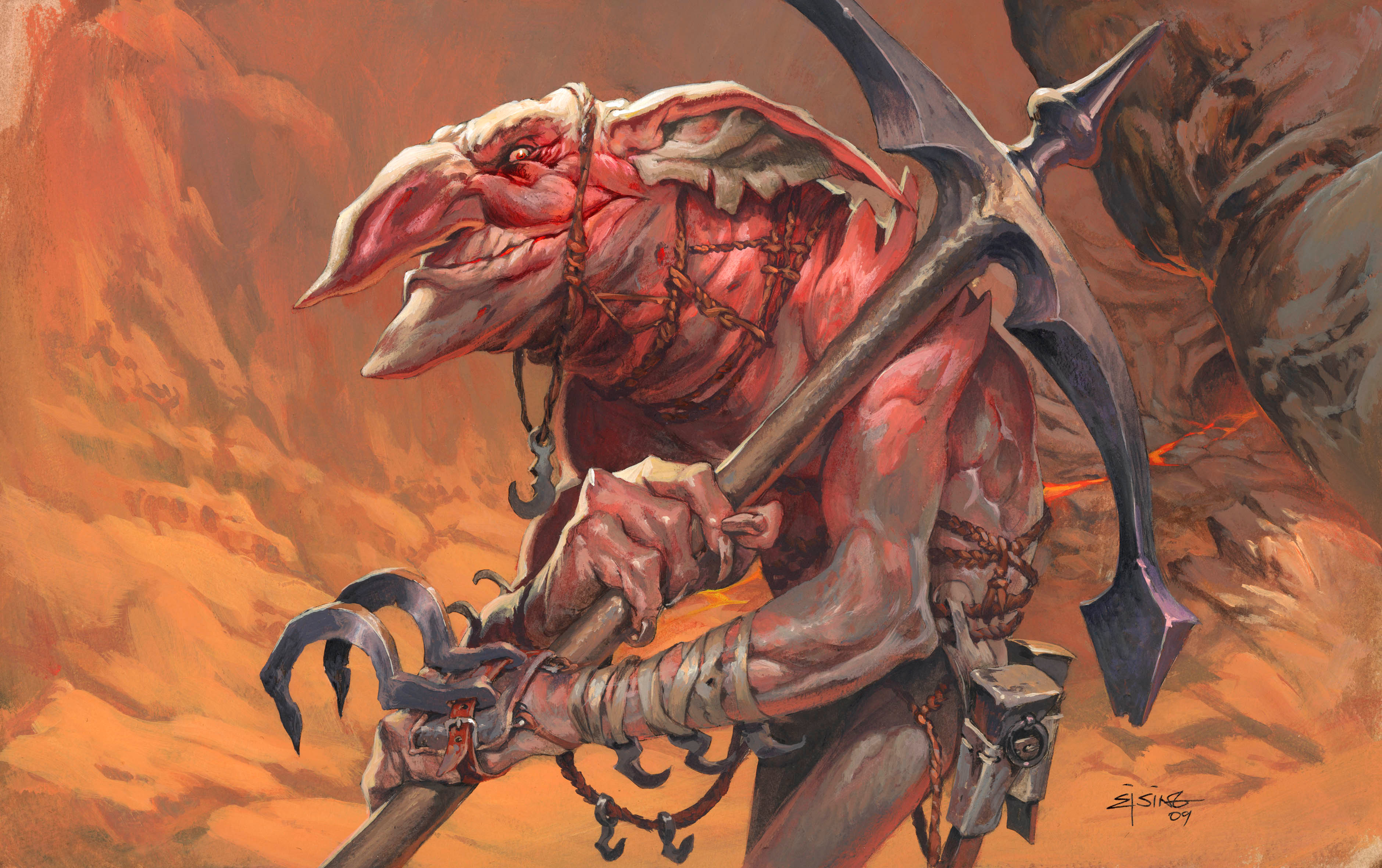 Goblin Tunneler by Jesper Ejsing | Scrolller