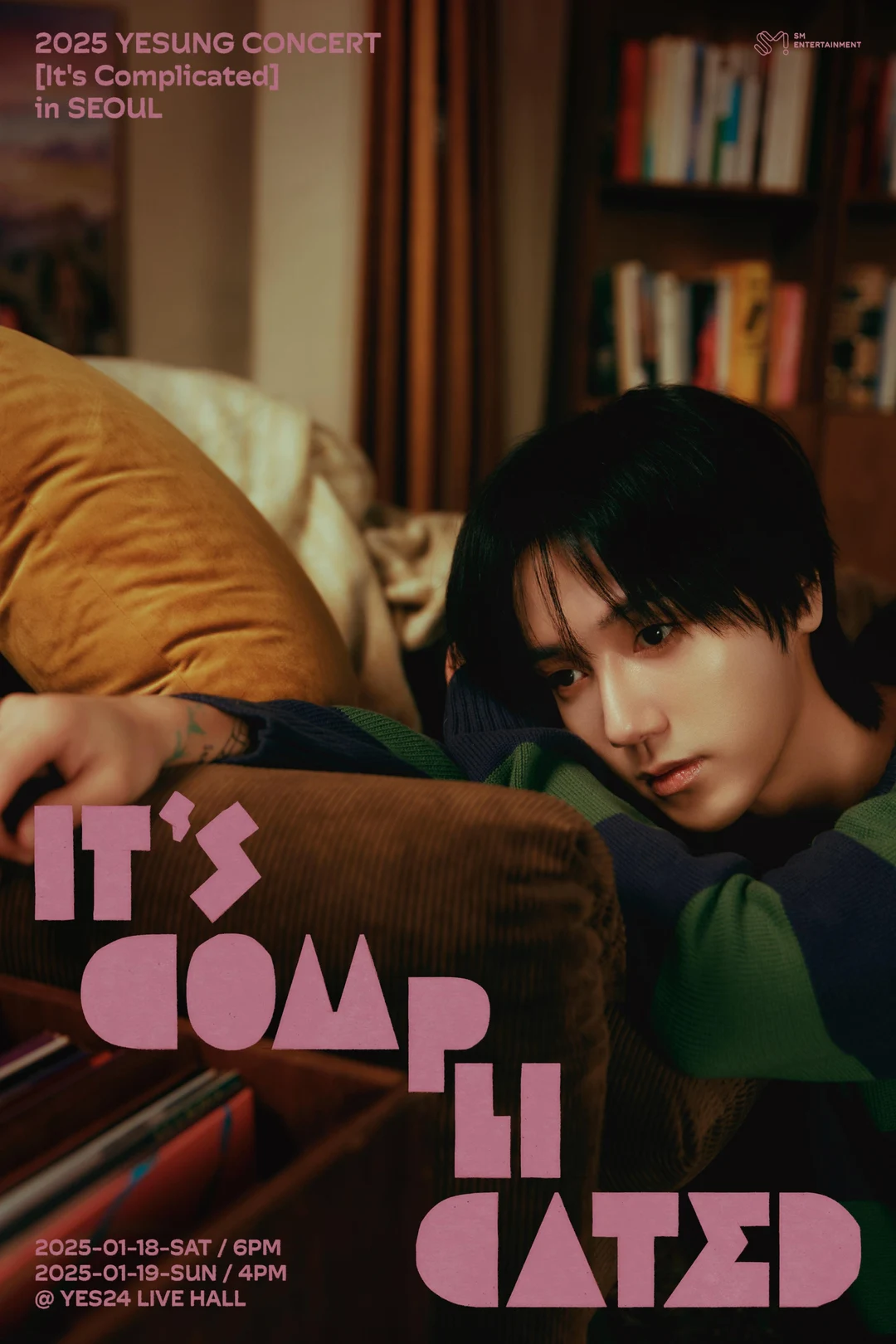Yesung (Super Junior) - 2025 Concert 'It's Complicated' in Seoul (Teaser Poster) | Scrolller