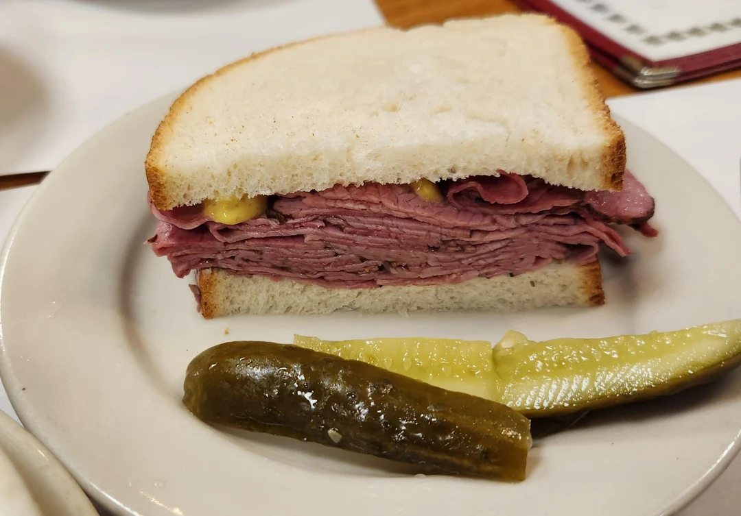 Pastrami on Rye with Mustard. Gottleib's Deli. | Scrolller