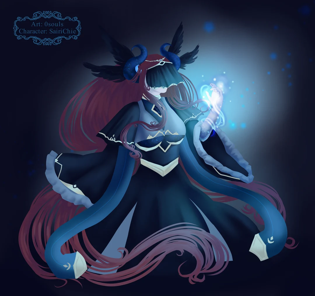 Veiled Lady, 0souls (Me), Digital, 2023 | Scrolller