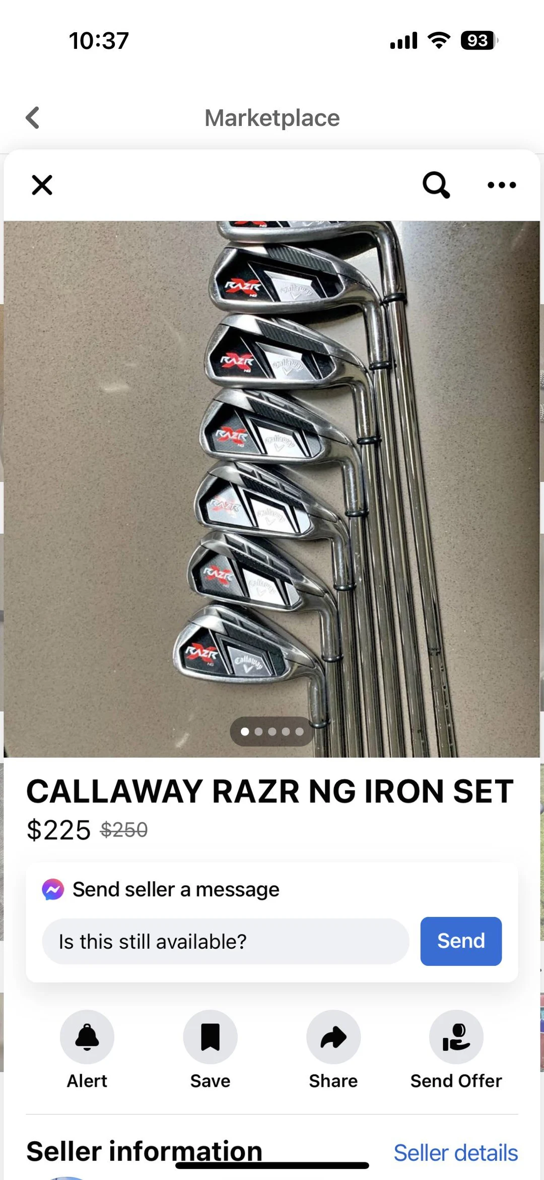 Thoughts on this set of irons and price? | Scrolller