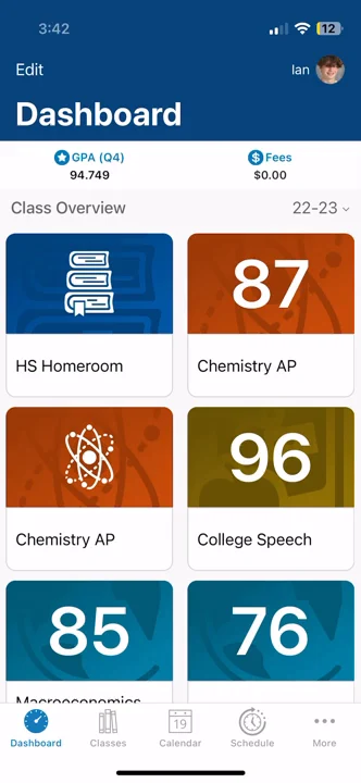 can someone explain why my gpa is so high (94.749) with my mediocre/bad grades? | Scrolller