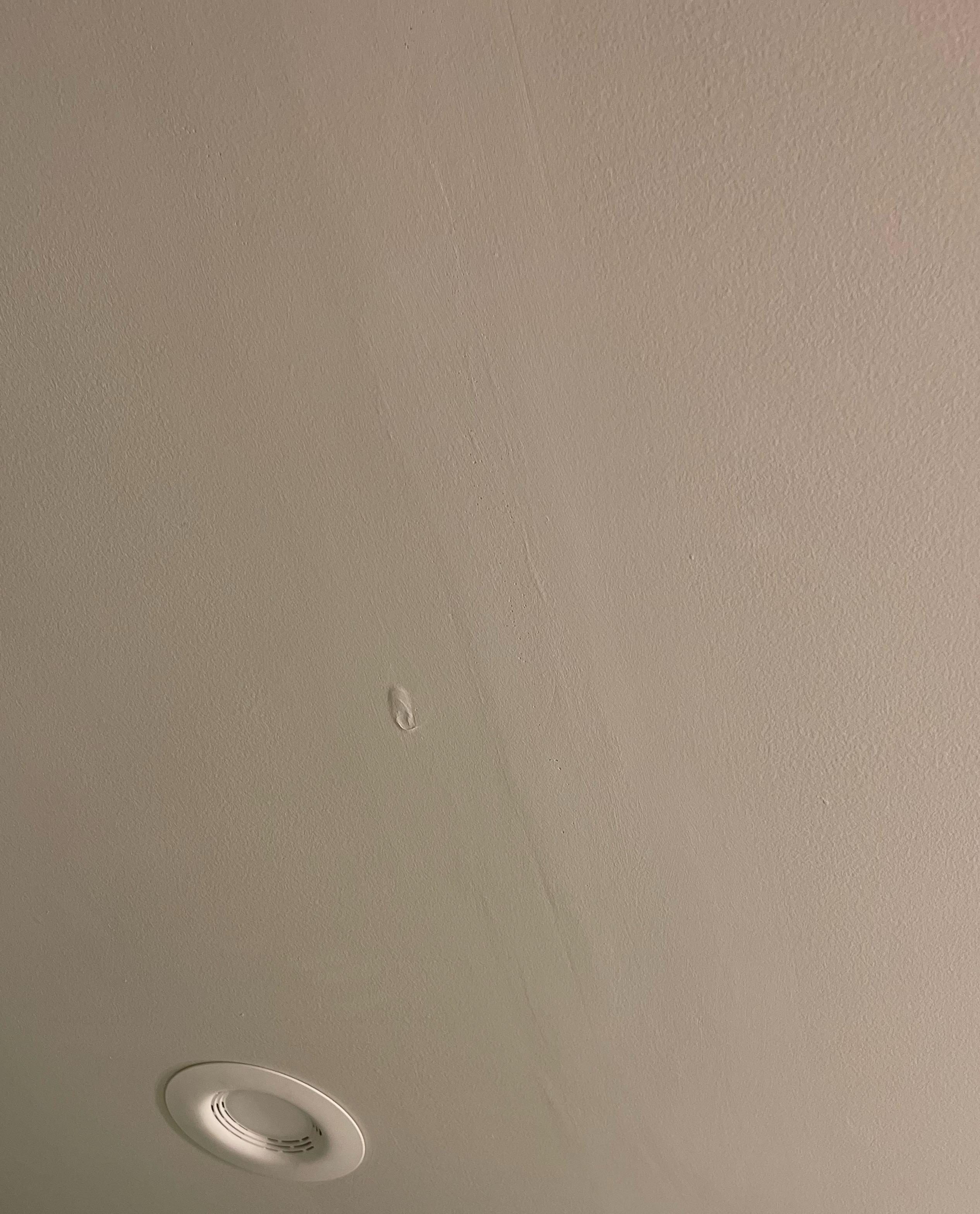 Bubble on ceiling in bathroom | Scrolller