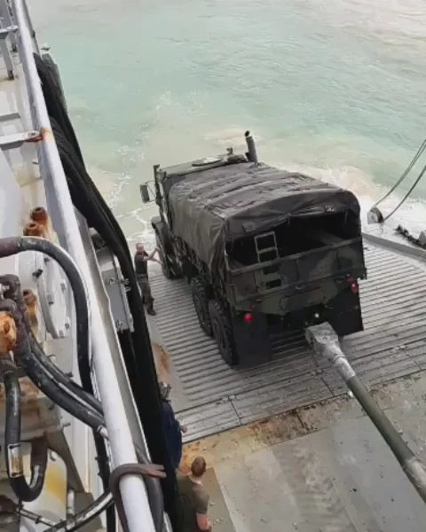 USAV LSV-3 Over the Shore Operation - Kauai, HI 2021 | Scrolller