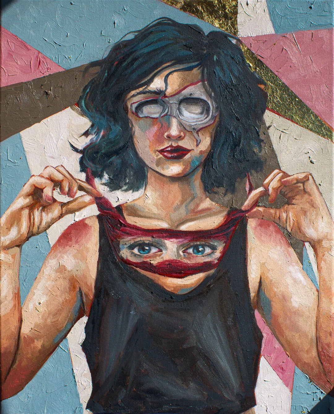 My oil painting called - "Vulnerable" | Scrolller