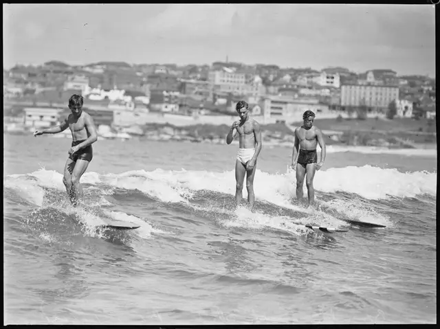 Surfing Bondi, 1938 | Scrolller