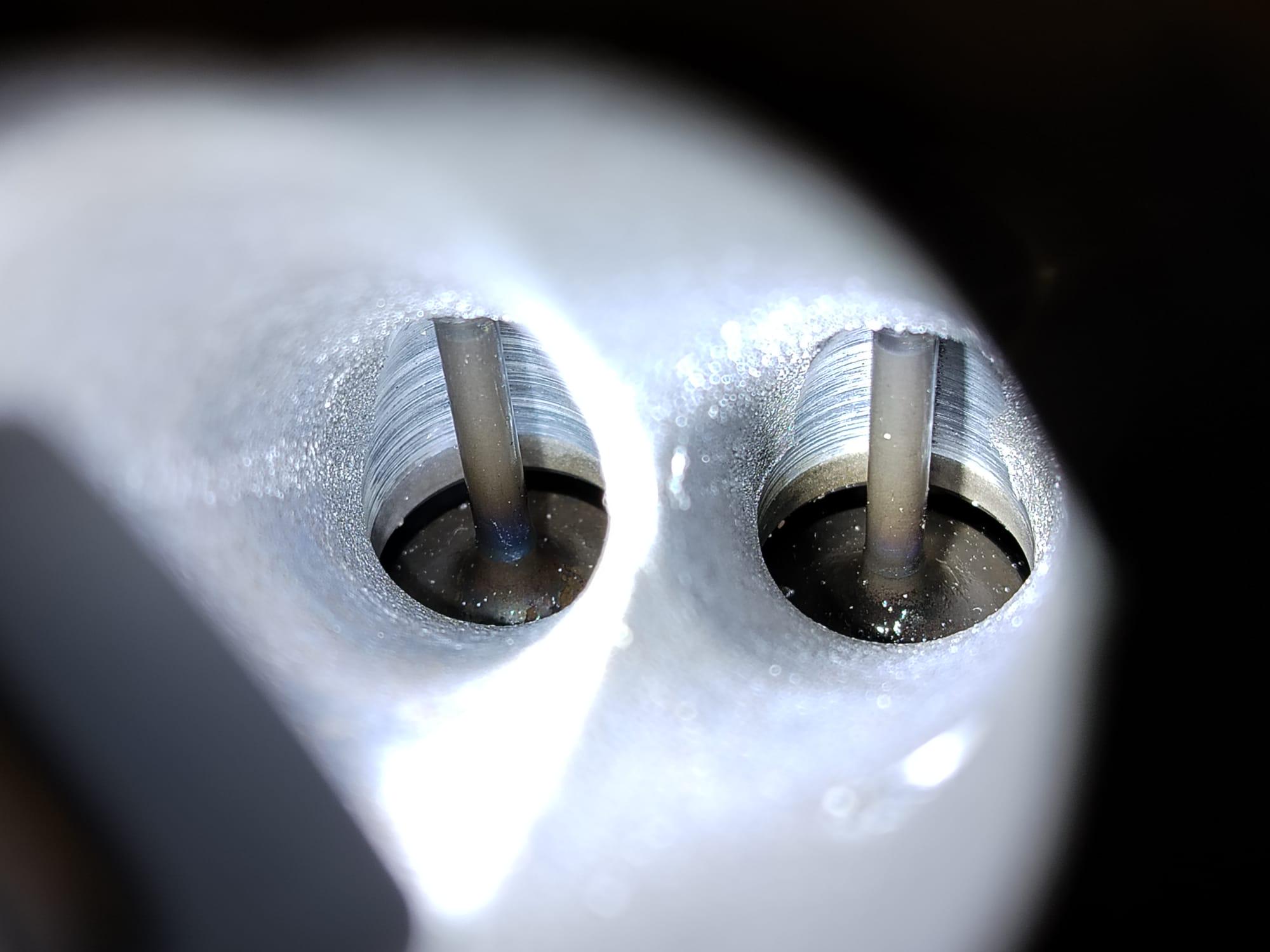 Unknown substance on intake valves | Scrolller