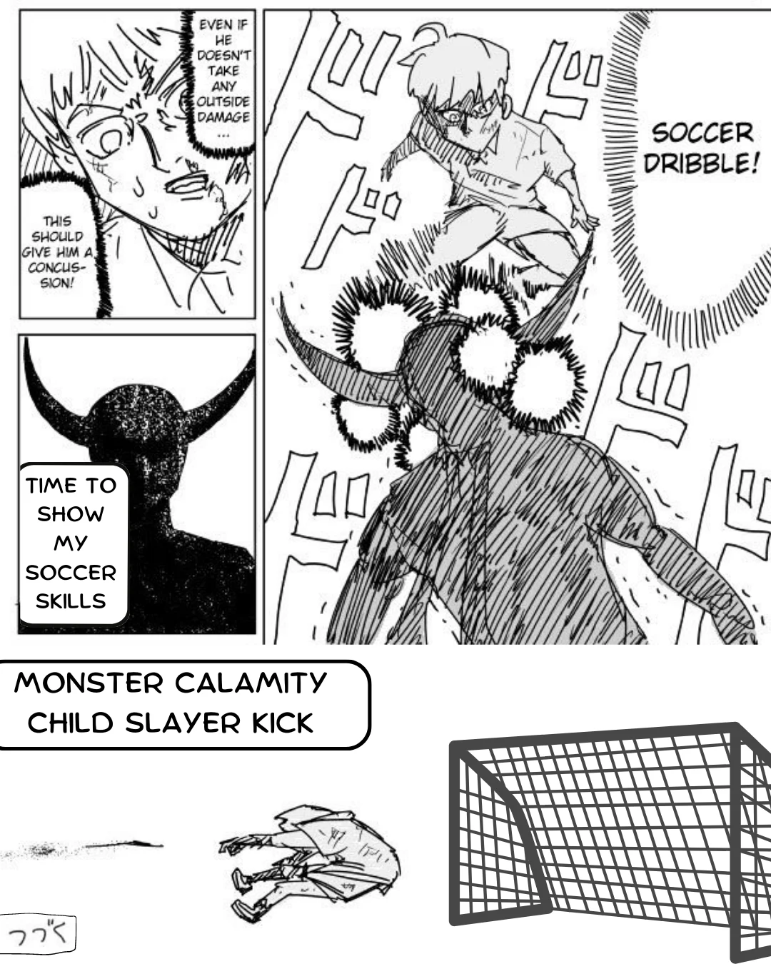 Garou's hidden soccer talent | Scrolller