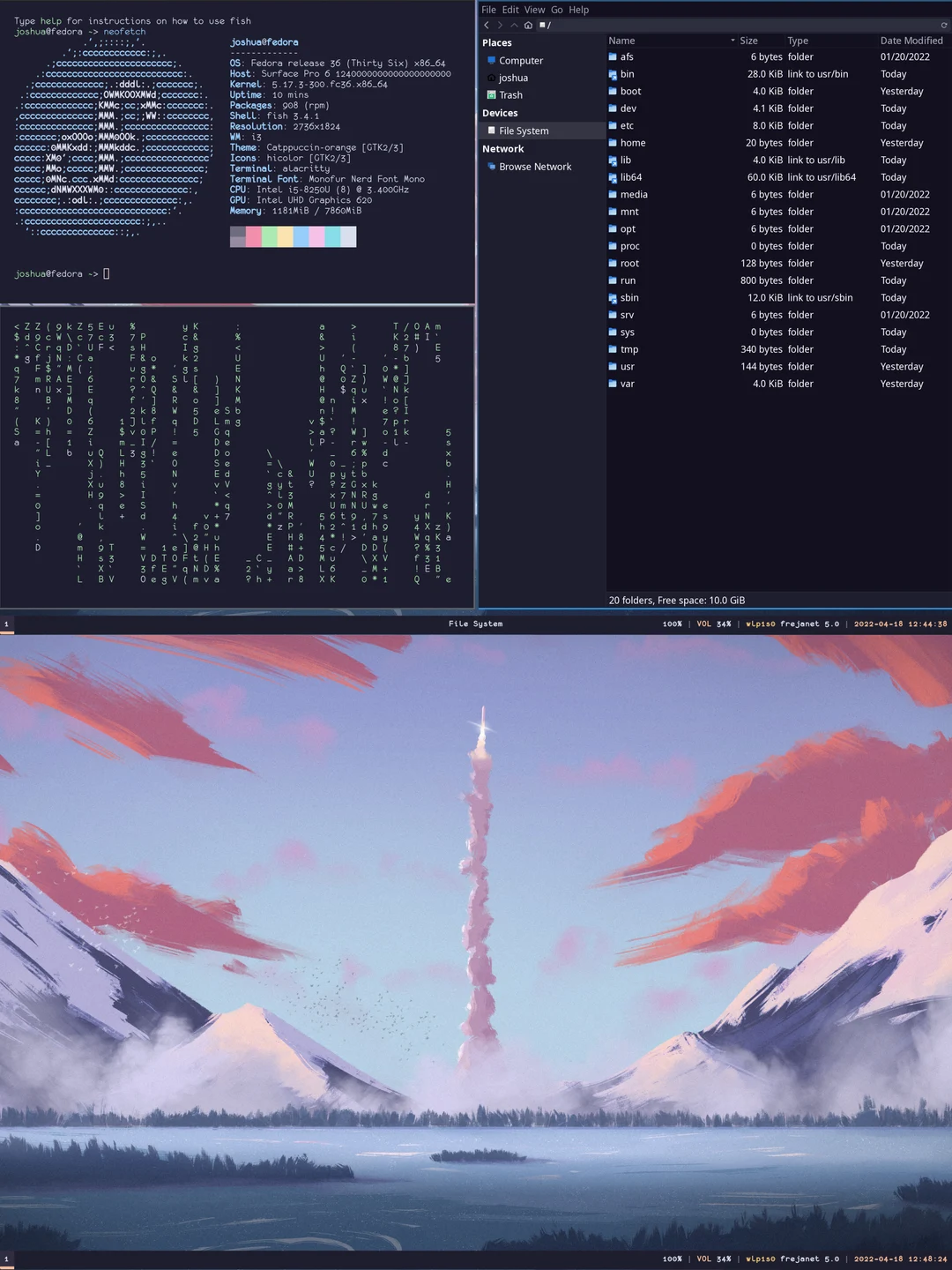 [i3-gaps] Switched to Linux 1 month ago and totally fell in love. First ...