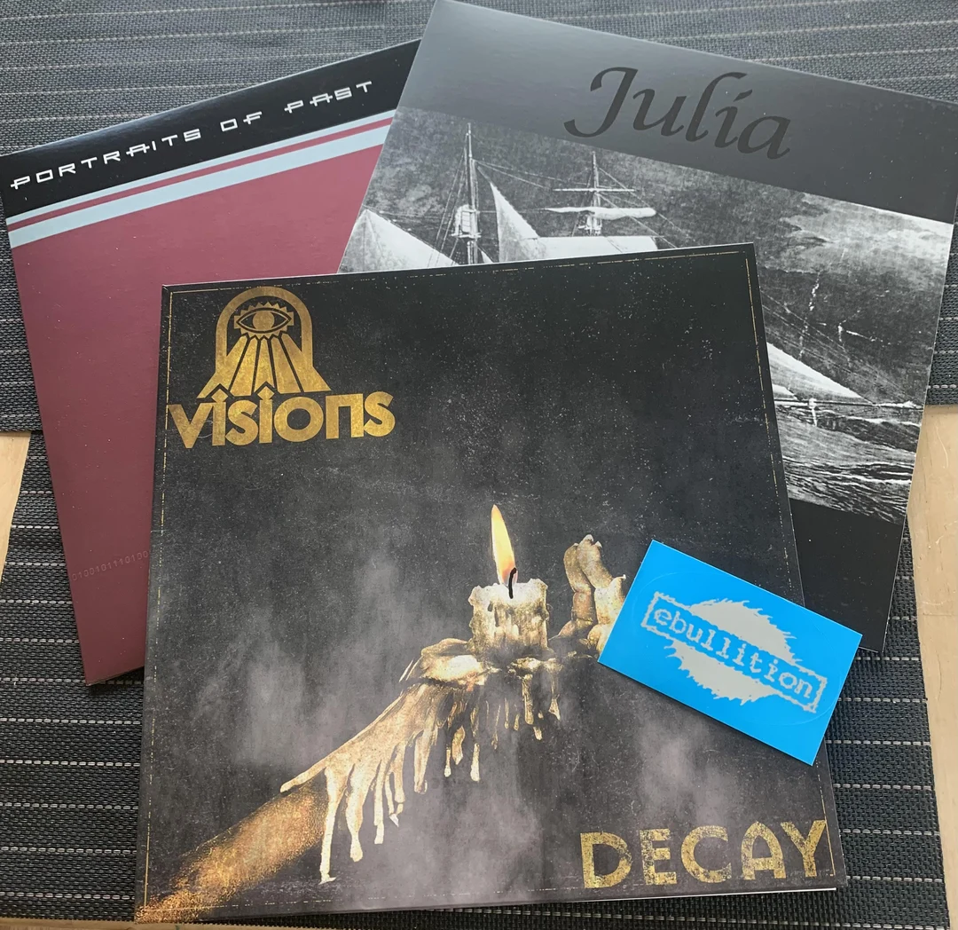 Ebullition Records Mail Order news featuring preorder’s for Julia’s s/t LP, Portraits Of Past ...