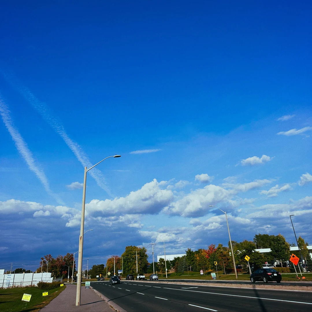Harsh Sunlight w/ Pretty Clouds 🥰 | Scrolller