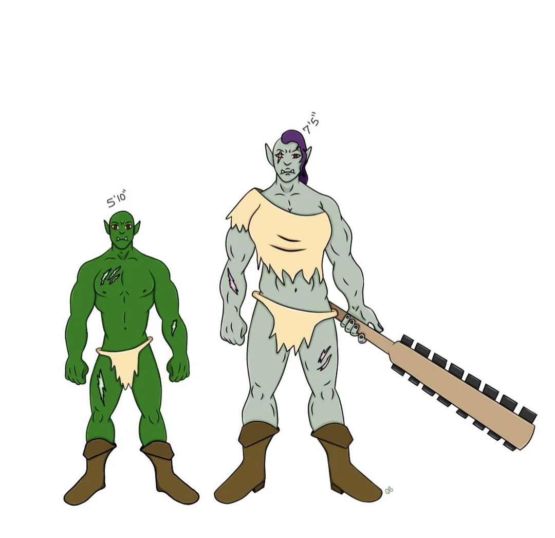 Orcs, CuteMushroom2002(Me), Digital, 2023 | Scrolller
