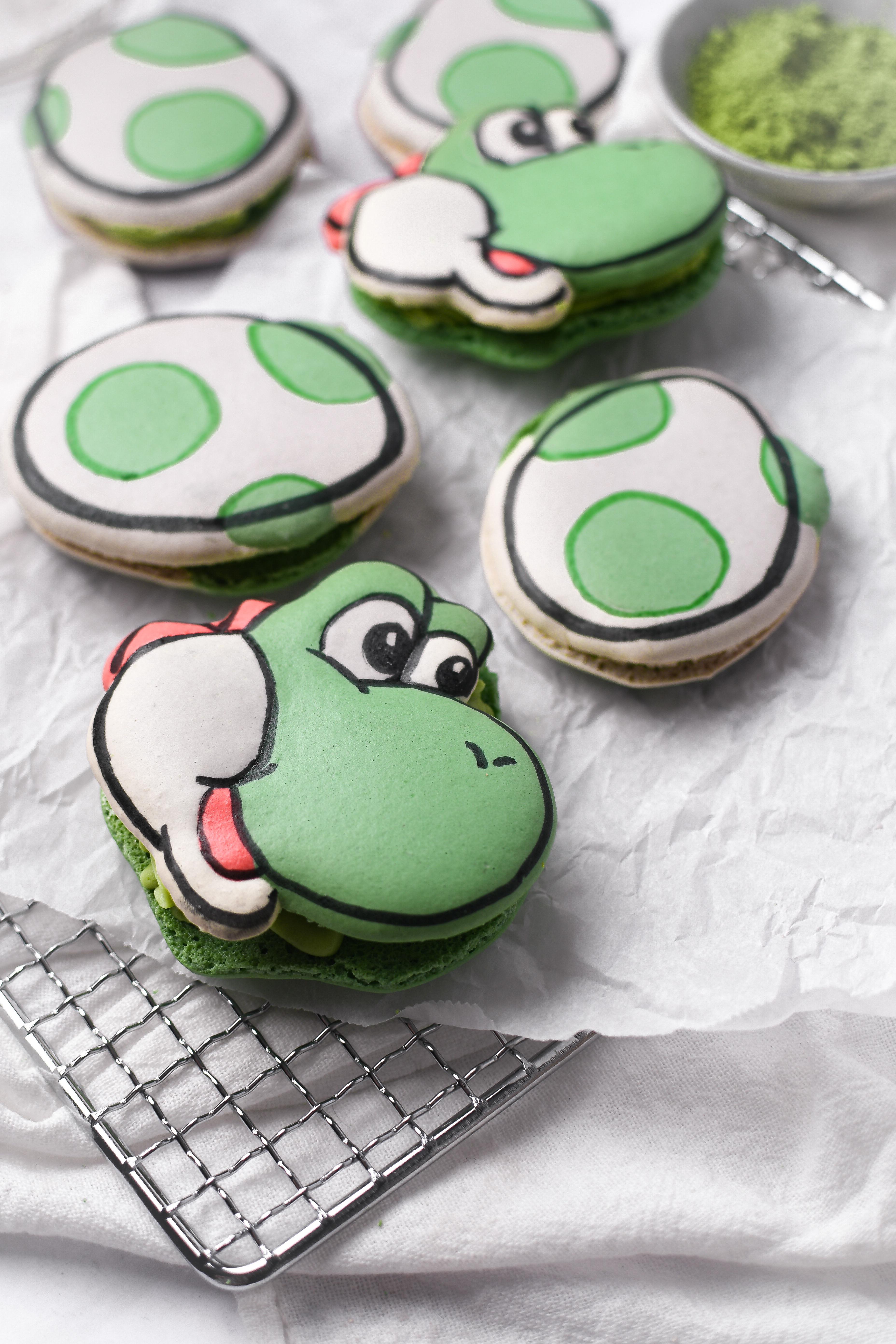 [homemade] yoshi macarons | Scrolller