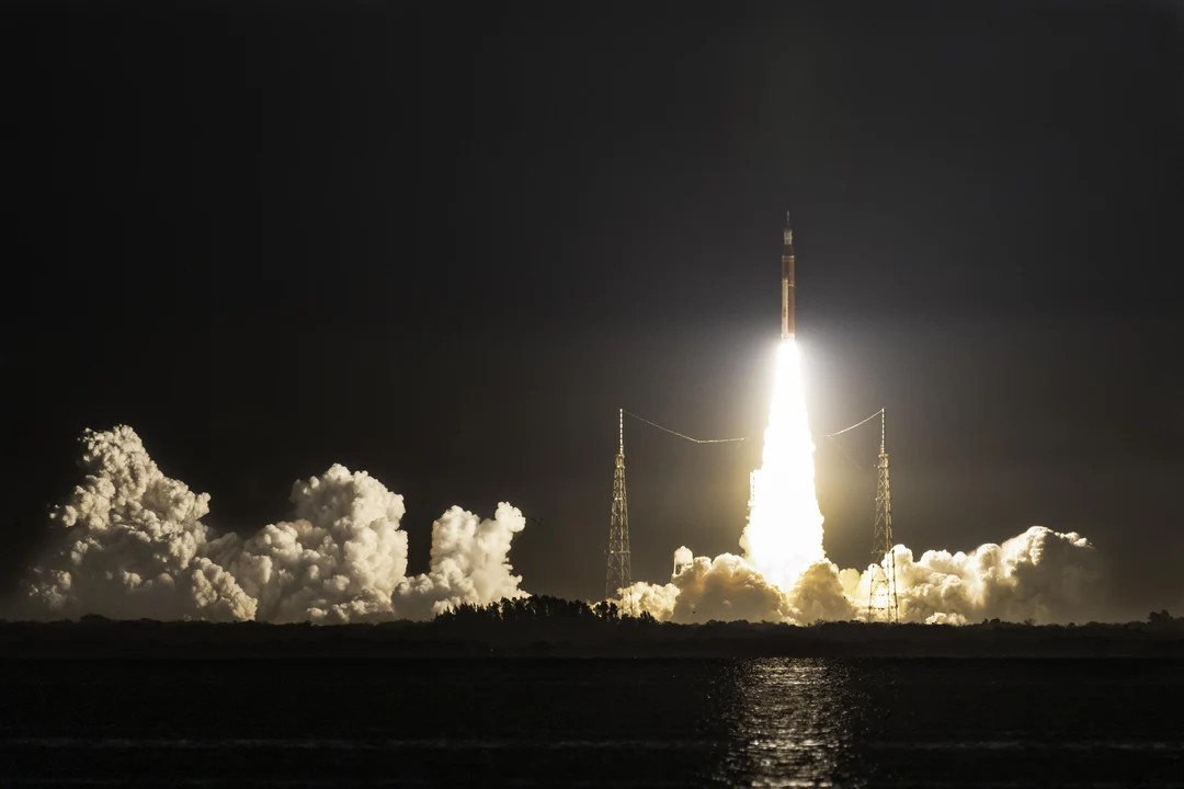 To the moon, Artemis 1 launch | Scrolller