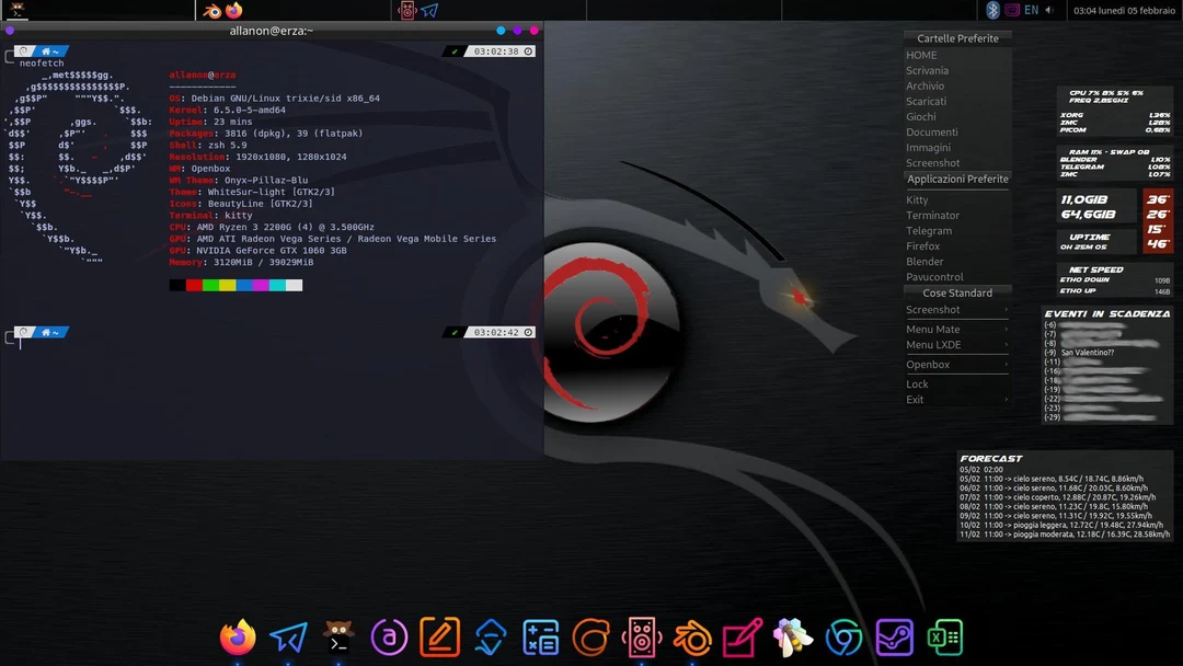 [openbox] My current Desktop. I'm still working on it | Scrolller