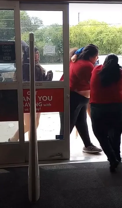 Attacking Family Dollar employees after they're caught shoplifting | Scrolller