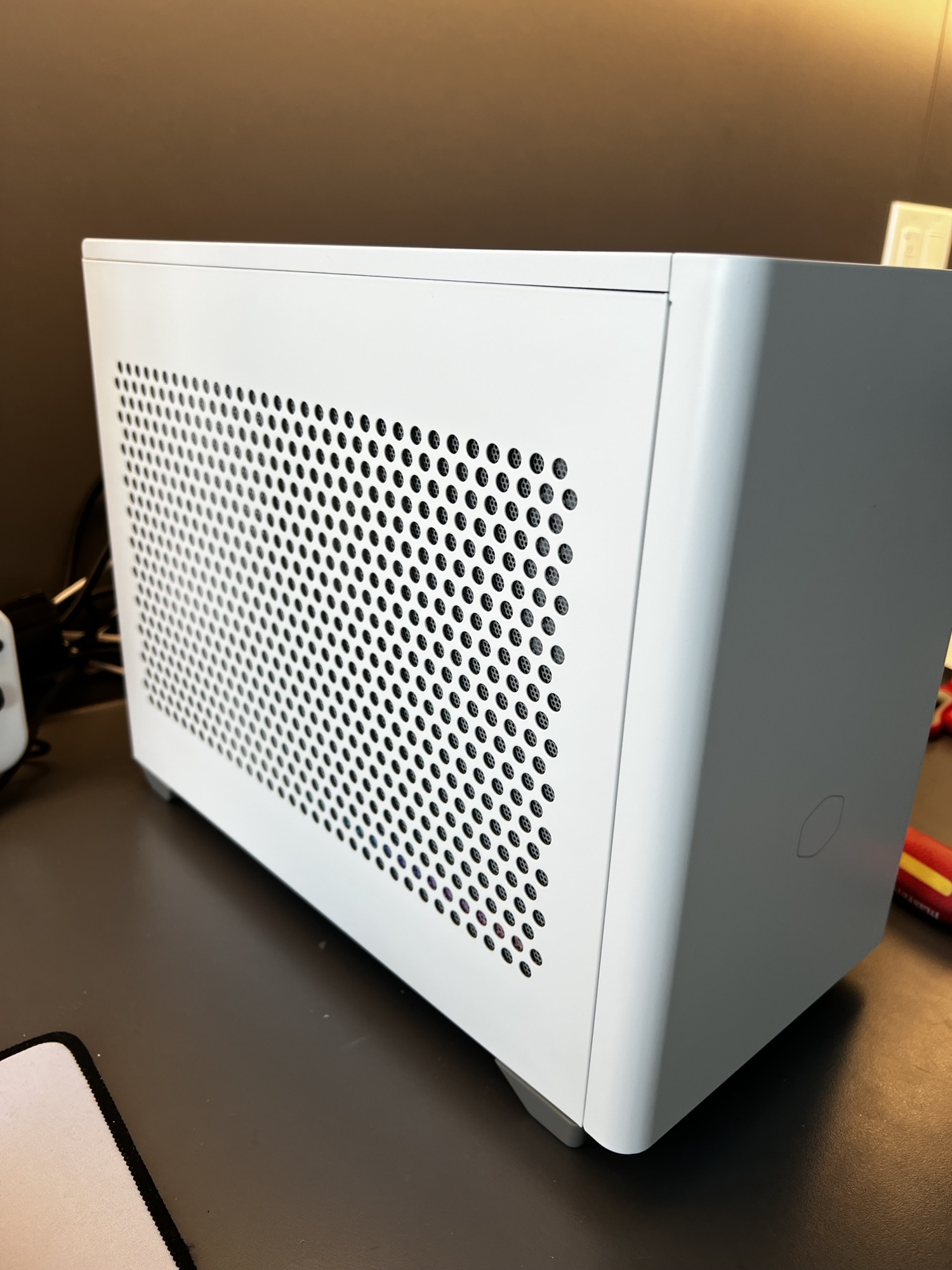 Got the Arctic esports duo 34 to fit in the nr200 with vented panel | Scrolller