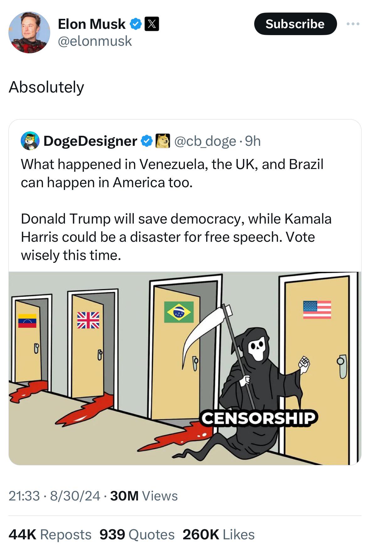 Let’s see that updated algorithm Elon | Scrolller