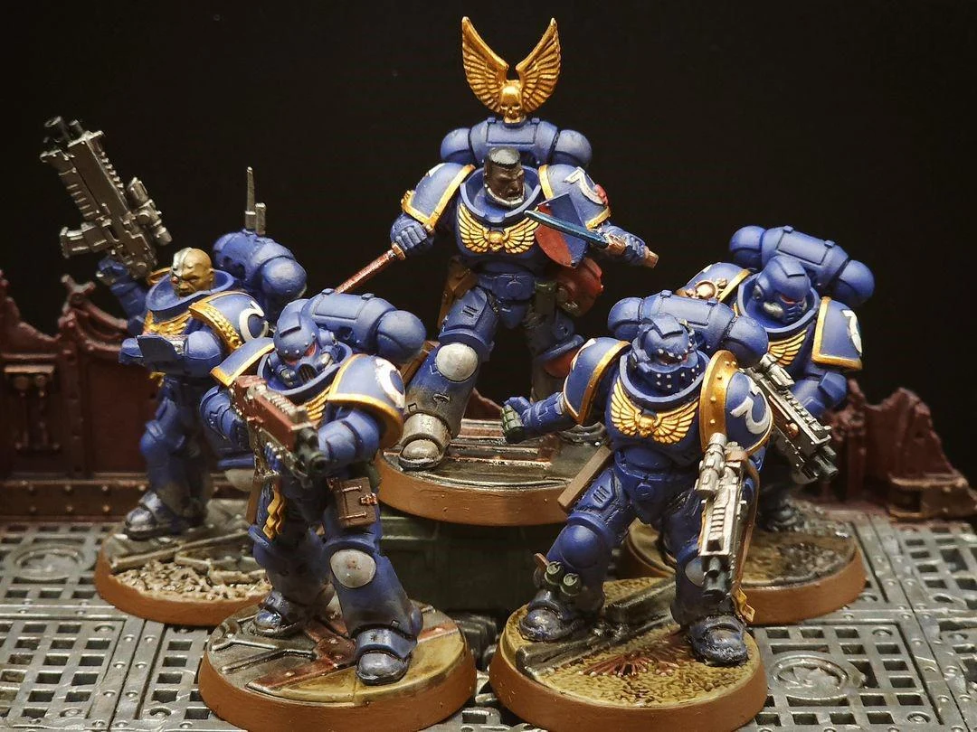 Primaris Intercessor squad I finished today. ☠️ | Scrolller