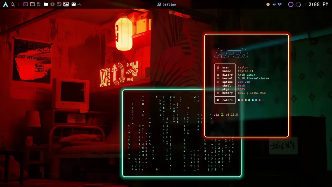 [Hyprland] Noble | Scrolller