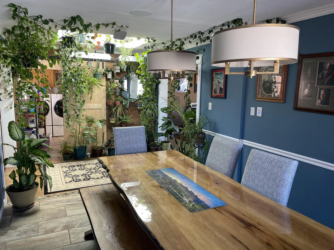 Finished a “Going-to-the-Sun” puzzle in the dining room. | Scrolller