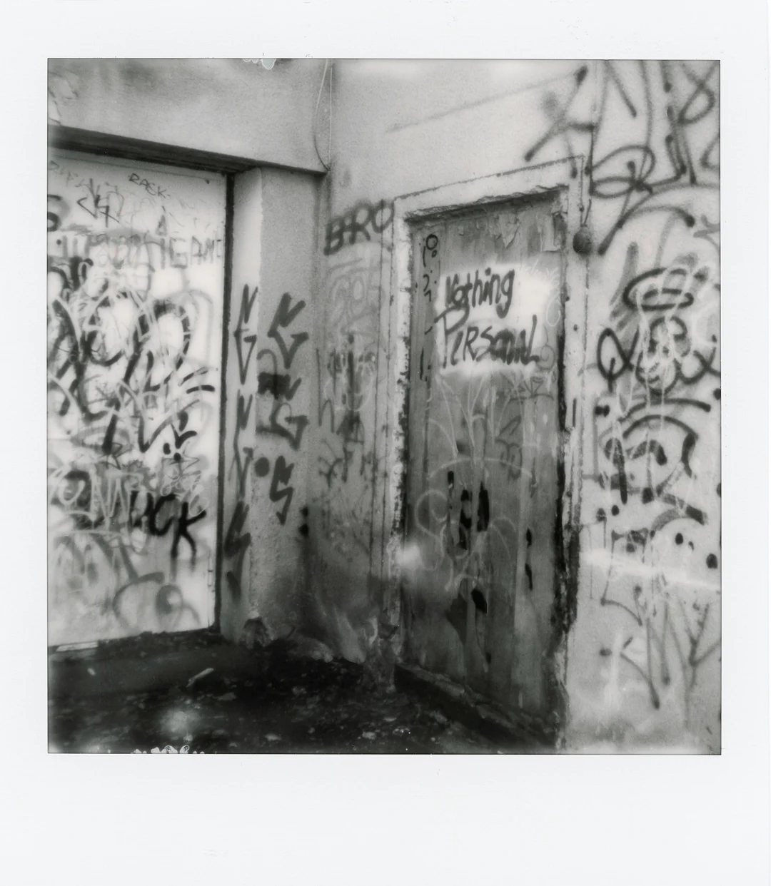 Nothing Personal (converted SX-70) | Scrolller
