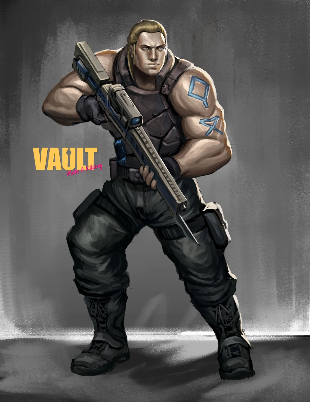Engineered Organic Soldier (EOS), Witch Hunter/Sniper, for Vault RPG by ...