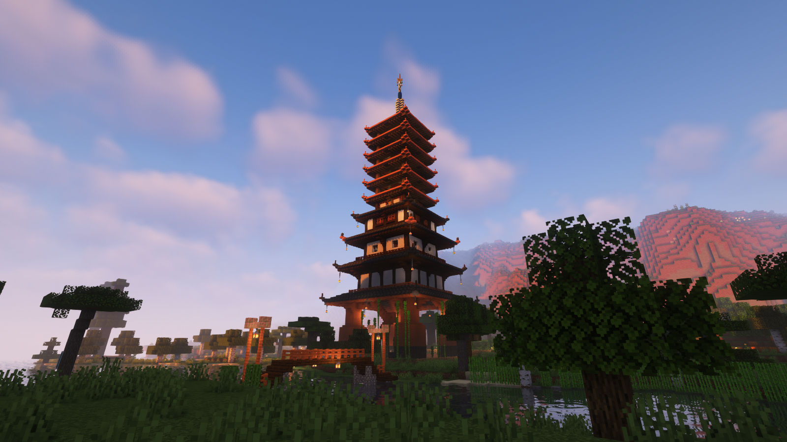 Floating Japanese temple | Scrolller